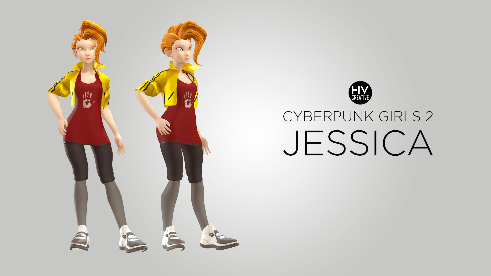Cyberpunk girls 2 - Jessica - Character Creator/Outfit - Reallusion ...