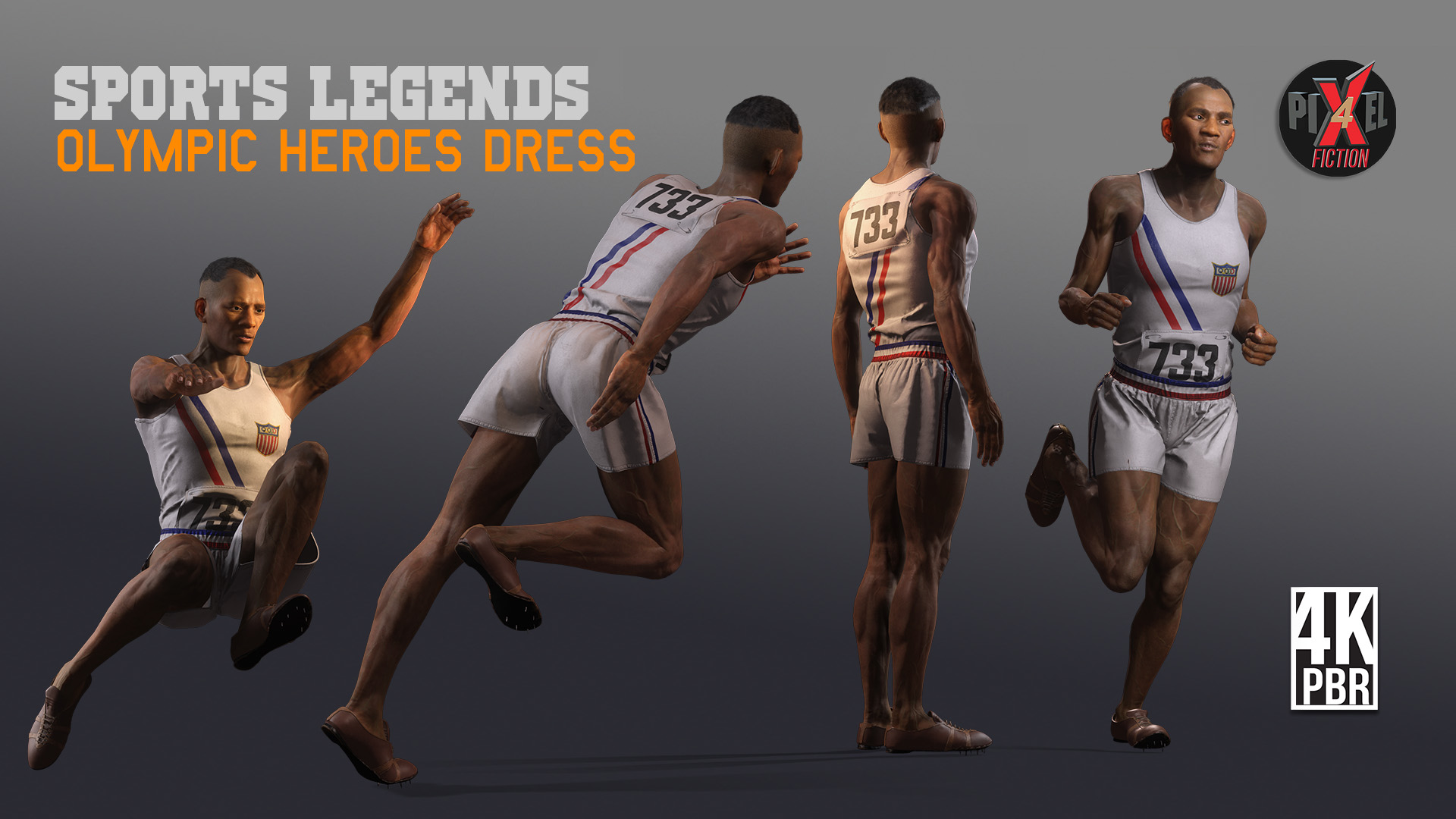 Olympic-Legends-Dress - Character Creator/Outfit - Reallusion Content Store