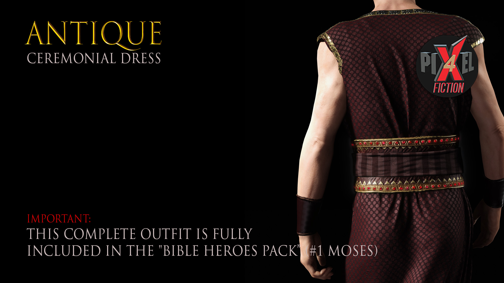 Bible-Heroes#1-Moses-Outfit - Character Creator/Outfit - Reallusion ...