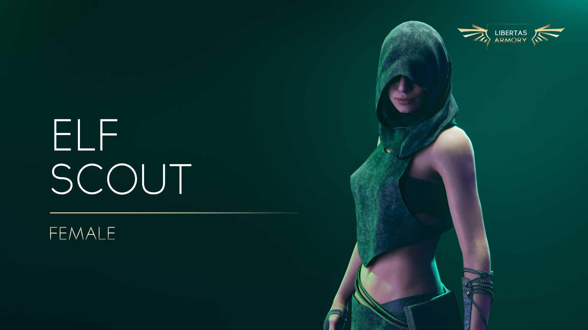 Elf Scout - Female Pack - Character Creator/Outfit - Reallusion Content Store