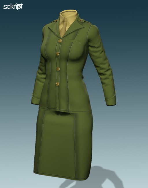 Dress Uniforms Women - Character Creator/Outfit - Reallusion Content Store