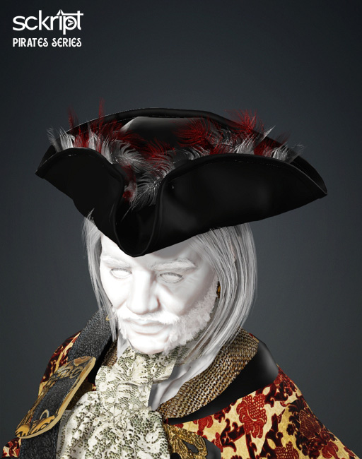 Sckript Pirates Series - Pirate 002 - Character Creator/Outfit ...