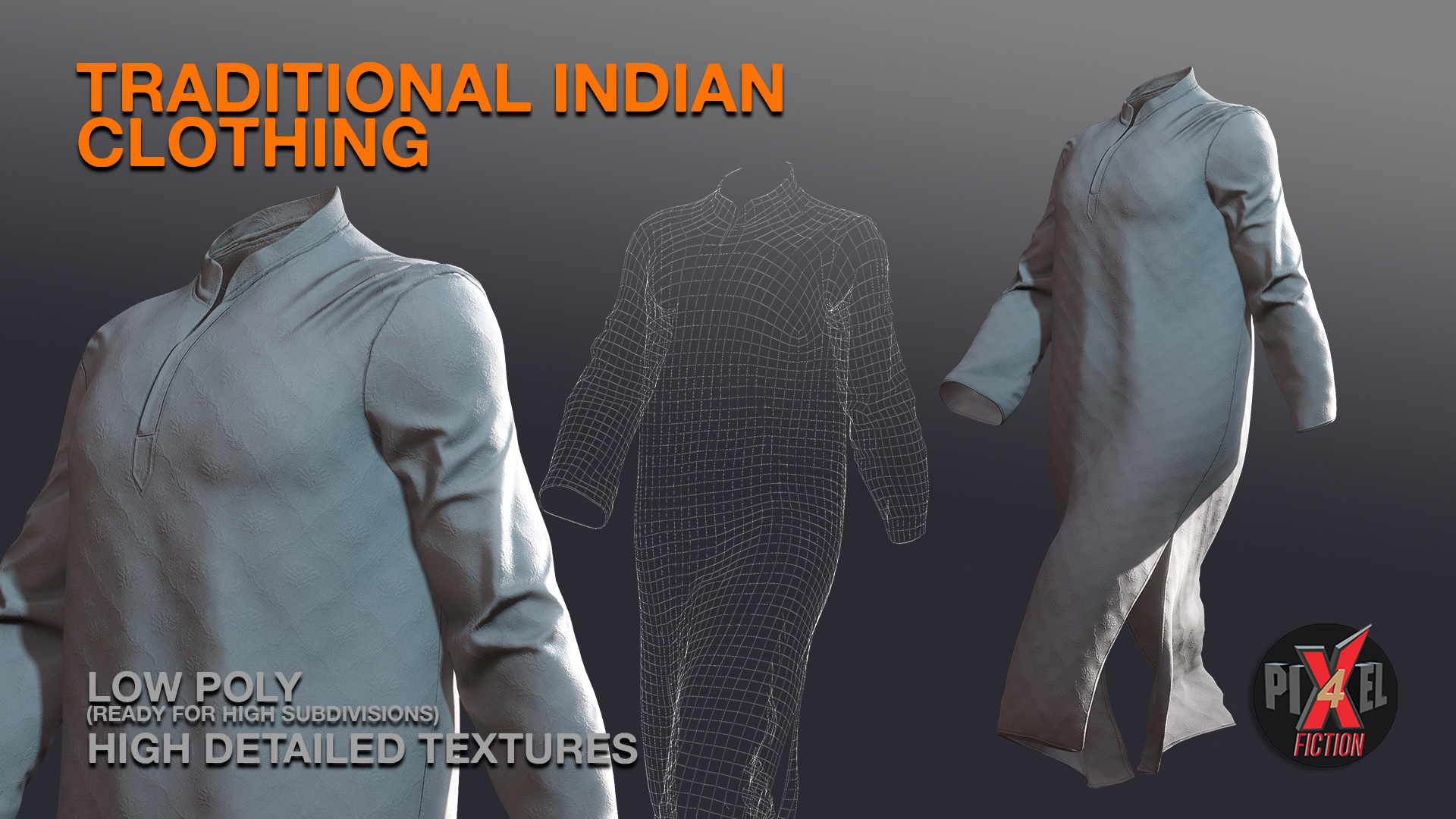 Indian Traditional Clothing - Character Creator/Outfit - Reallusion ...