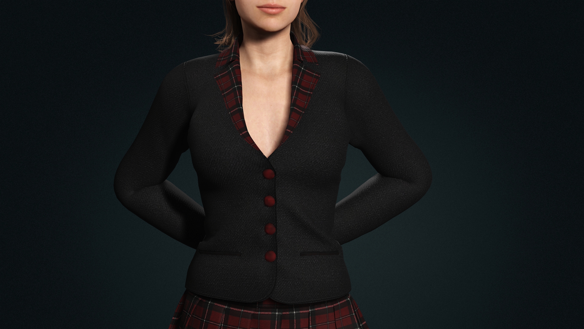 School uniform - Character Creator/Outfit - Reallusion Content Store