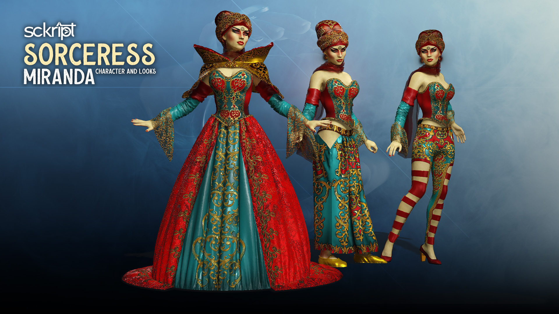 Sorceress Miranda Actors & Looks - Character Creator/Outfit ...