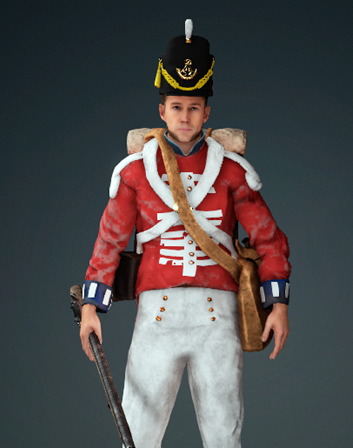 Red Coat Soldier Pack - Character Creator/Outfit - Reallusion Content Store