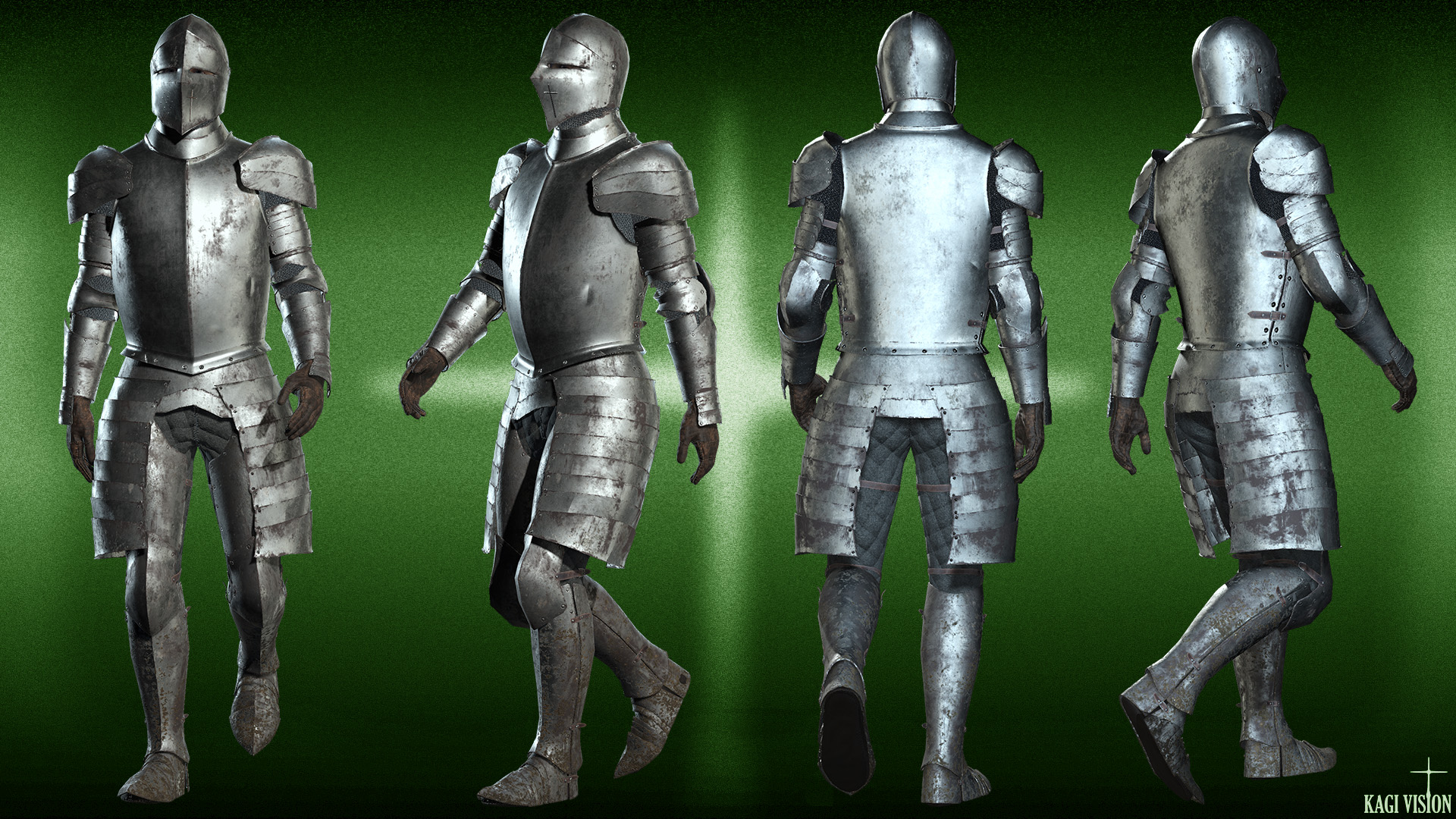 Medieval Armors - Dirty Bundle - Character Creator/Outfit - Reallusion ...