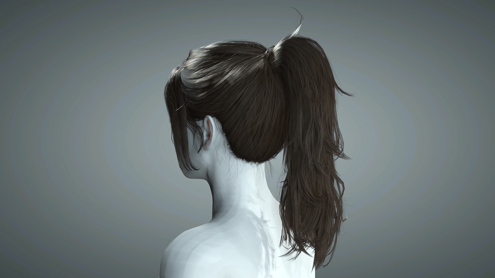 Ponytail_2 - Character Creator/Hair - Reallusion Content Store