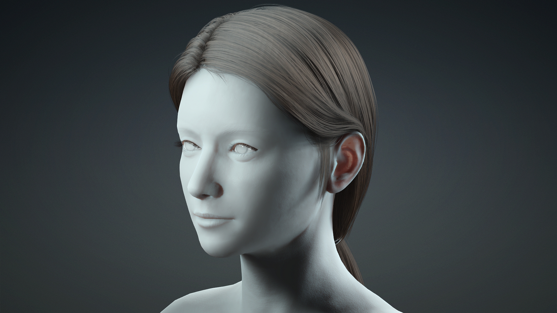 ponytail - Character Creator/Hair - Reallusion Content Store