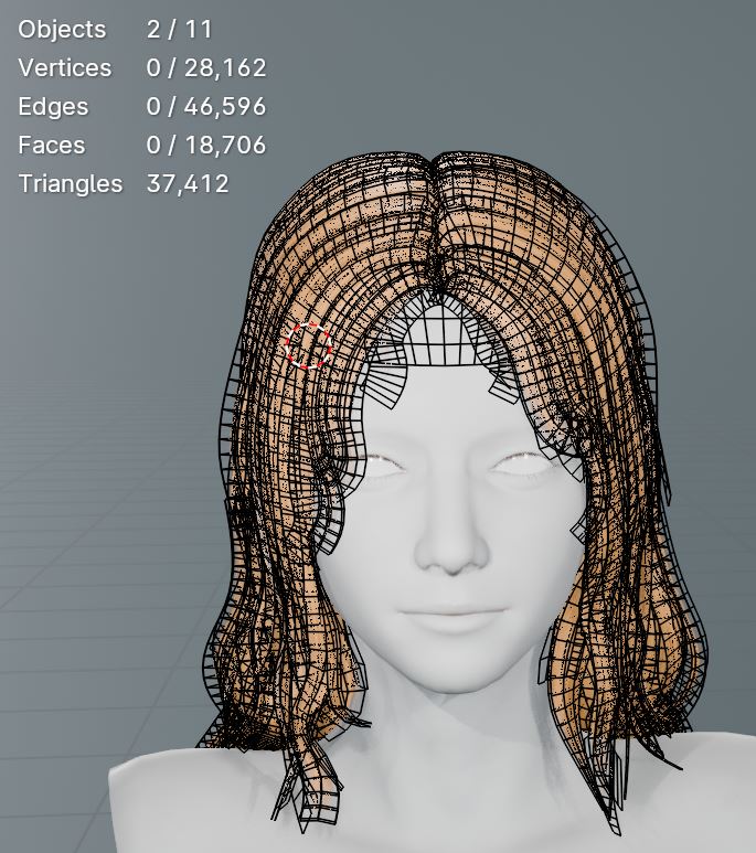 long_hair_2 - Character Creator/Hair - Reallusion Content Store