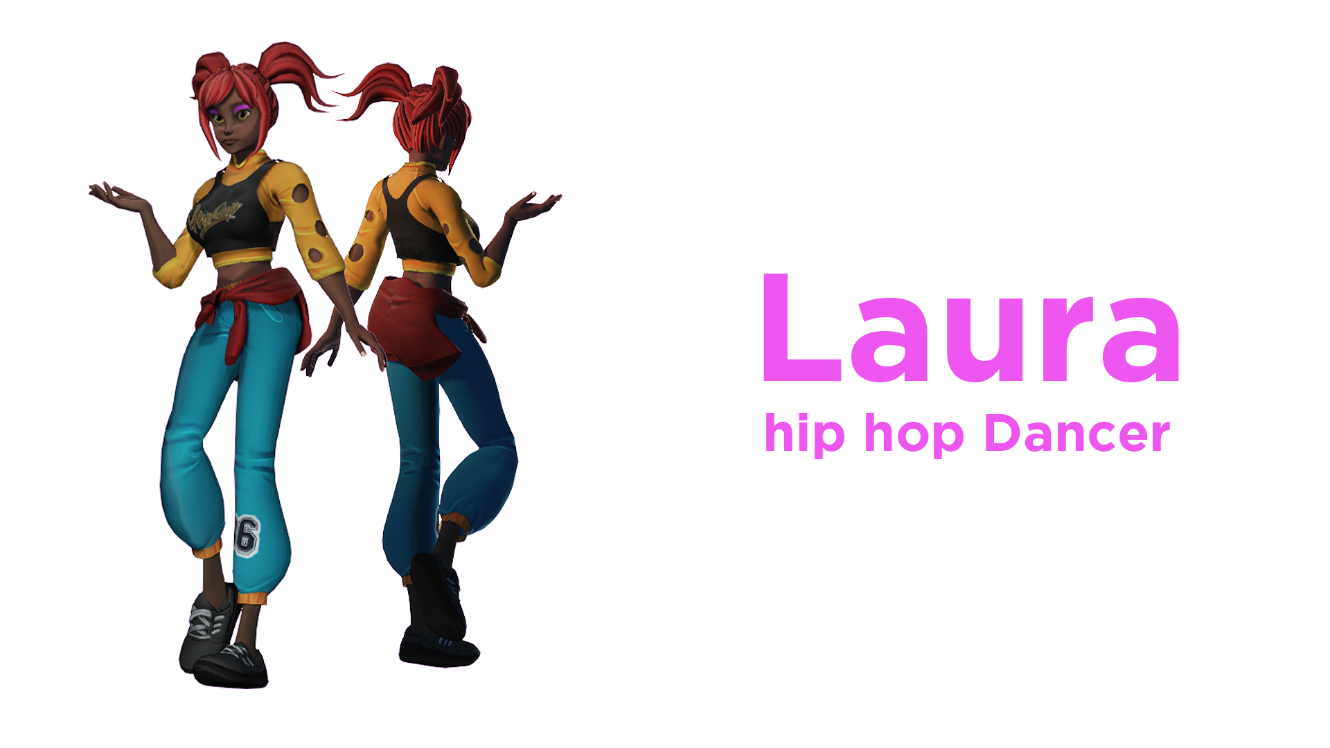 Hip Hop Dancers-Laura - Character Creator/Actor - Reallusion Content Store