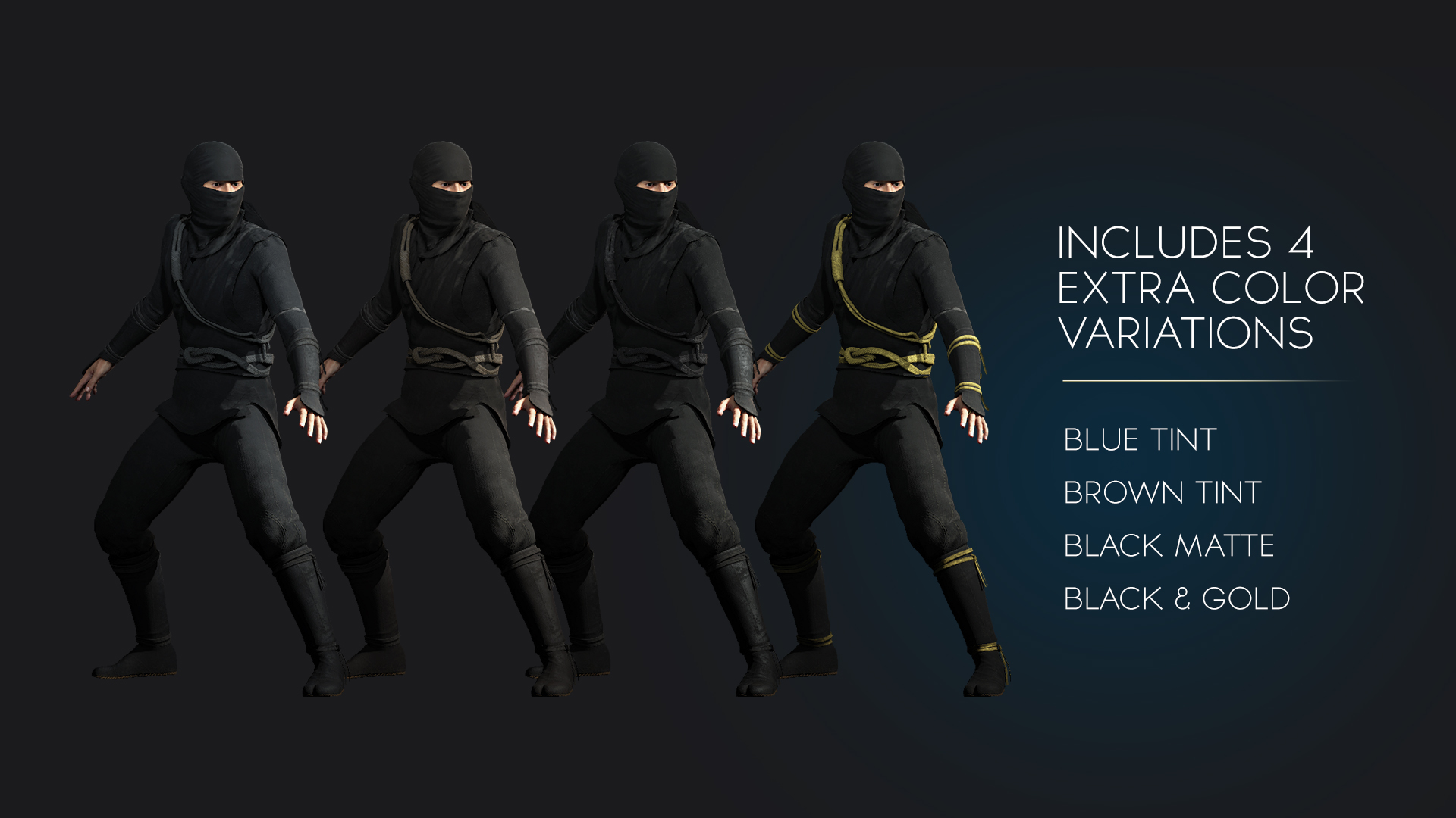 Ninja Bundle - Character Creator/Outfit - Reallusion Content Store