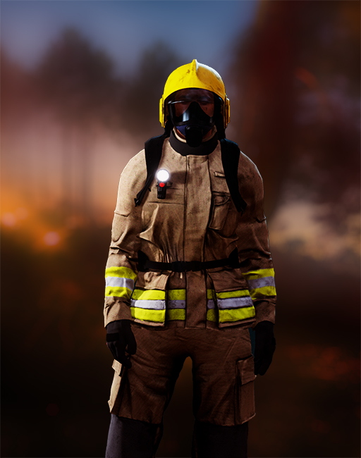 Firefighter Outfits Pack - Character Creator/Outfit - Reallusion ...