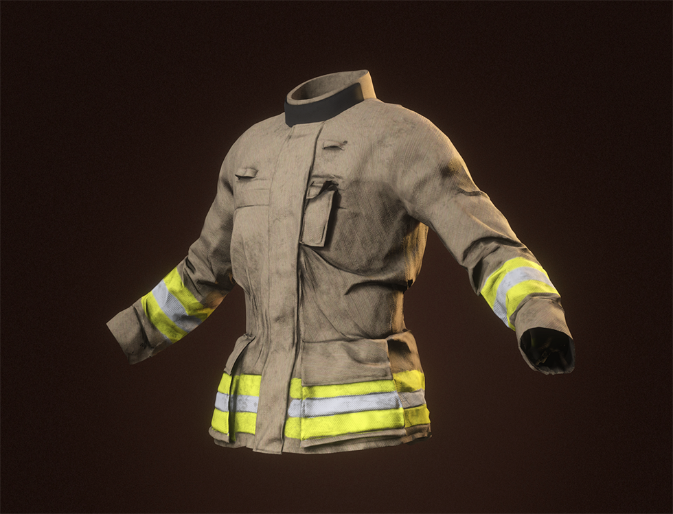 Firefighter Outfits Pack - Character Creator/Outfit - Reallusion ...