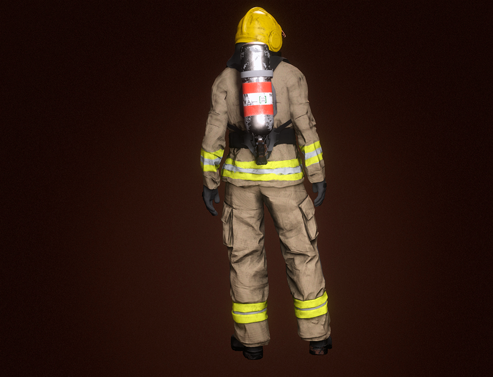 Firefighter Outfits Pack - Character Creator/Outfit - Reallusion ...