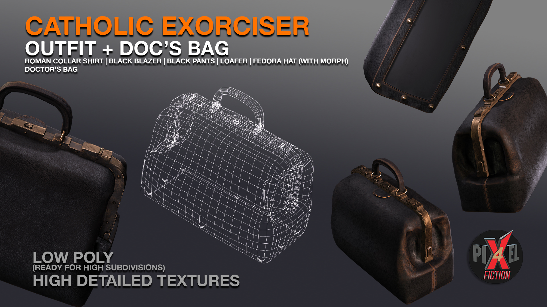 Catholic Exorciser - Character Creator/Outfit - Reallusion Content Store
