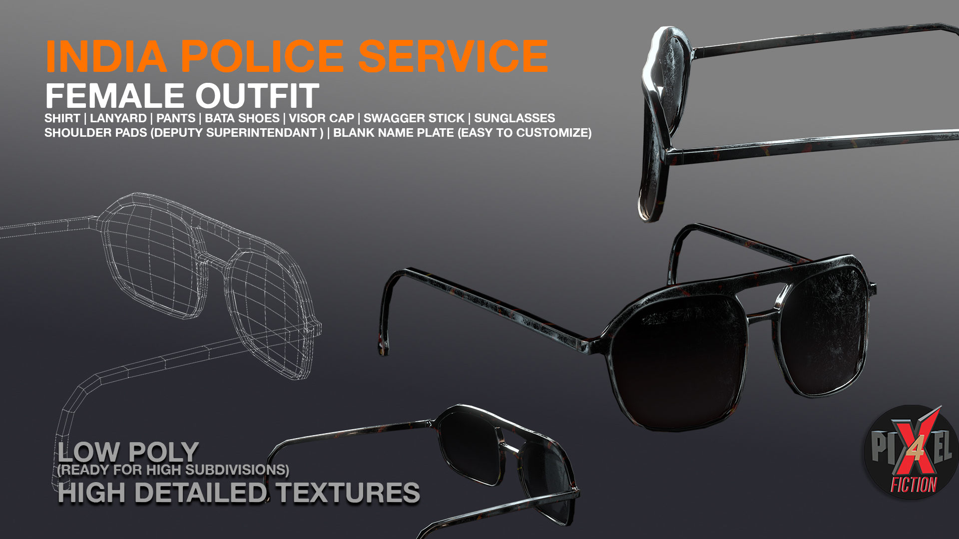 IPS India Police Officer Women Outfit - Character Creator/Outfit ...