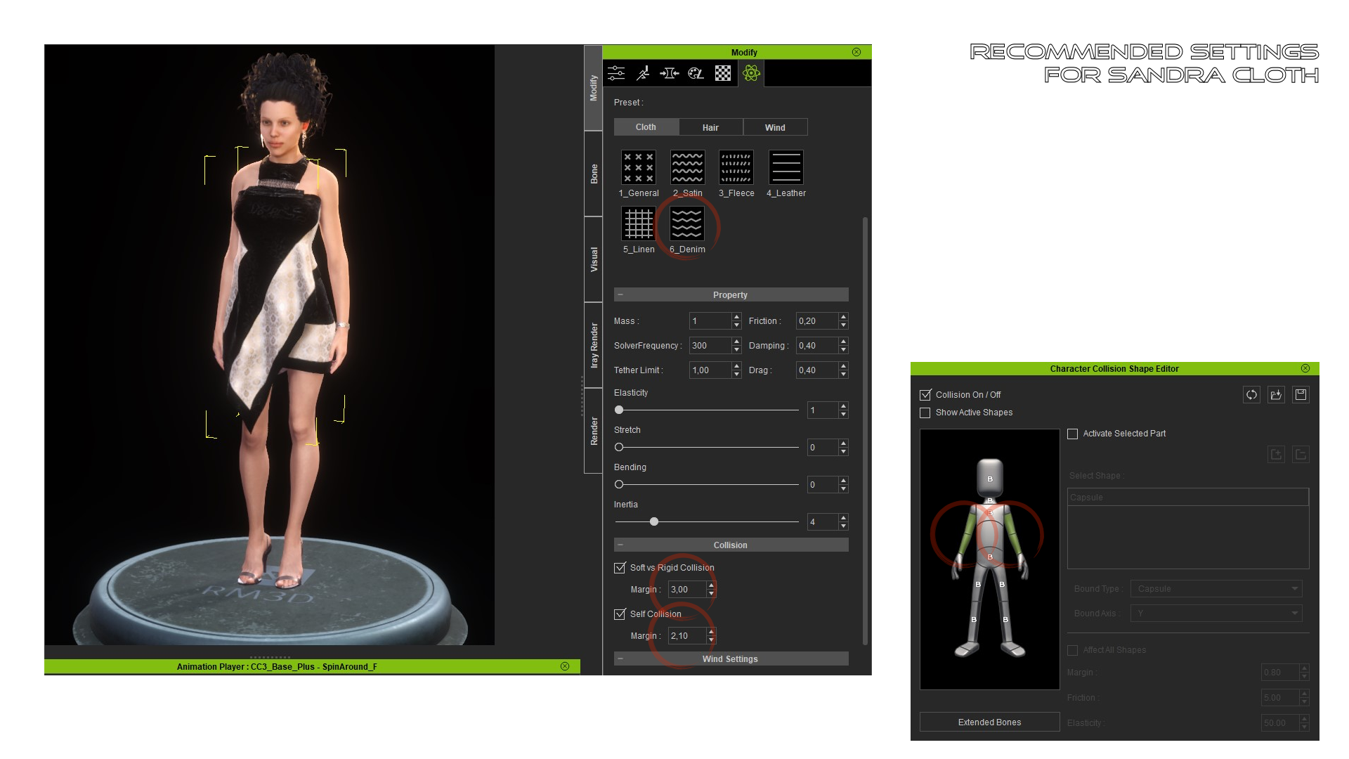 RM3D Dress A (10 variants) - Character Creator/Outfit - Reallusion Content Store