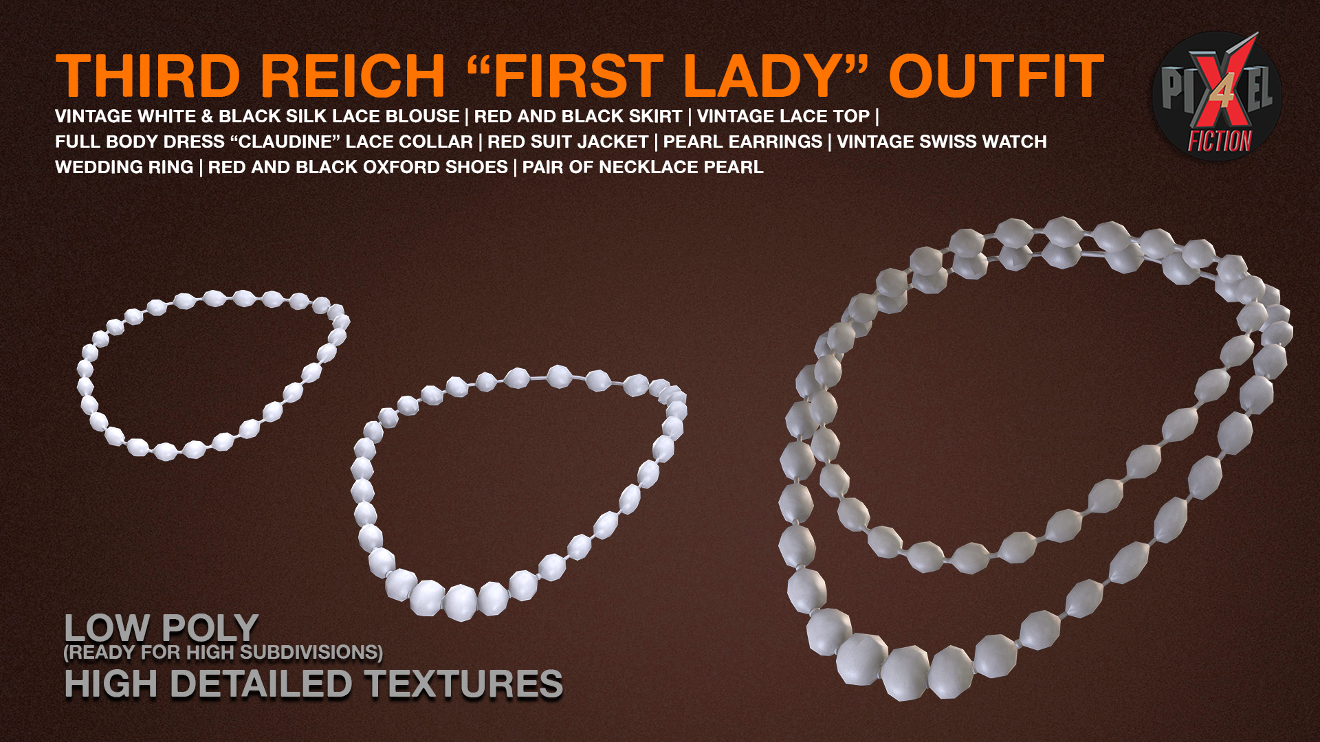 Third Reich First Lady Outfit - Character Creator/Outfit - Reallusion ...