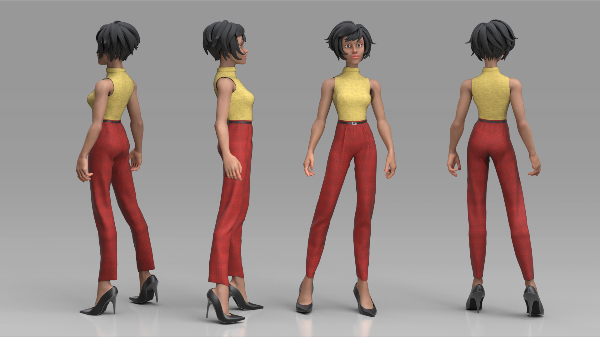 Alika & Eddy Business Combo - Character Creator/Outfit - Reallusion ...