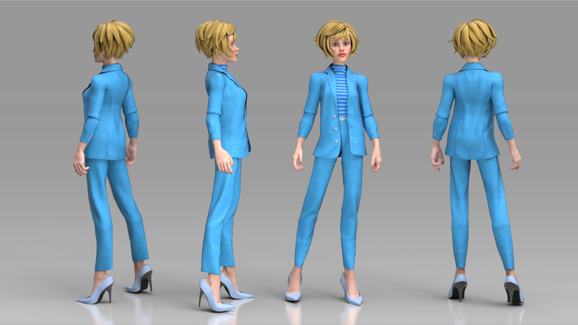 Alika & Eddy Business Combo - Character Creator/Outfit - Reallusion ...
