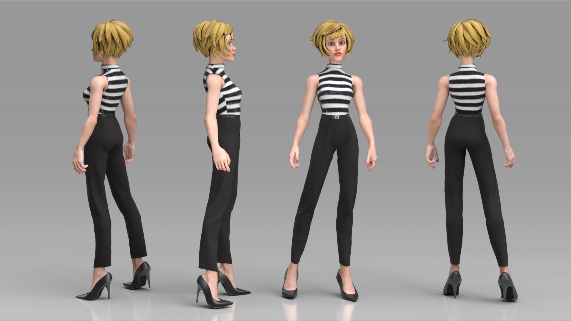 Alika & Eddy Business Combo - Character Creator/Outfit - Reallusion ...