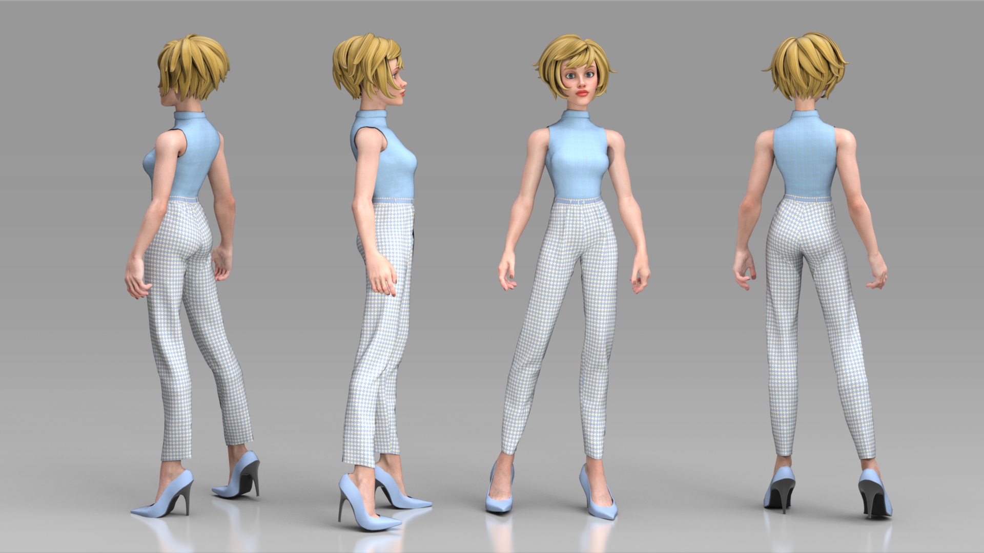 Alika & Eddy Business Combo - Character Creator/Outfit - Reallusion ...