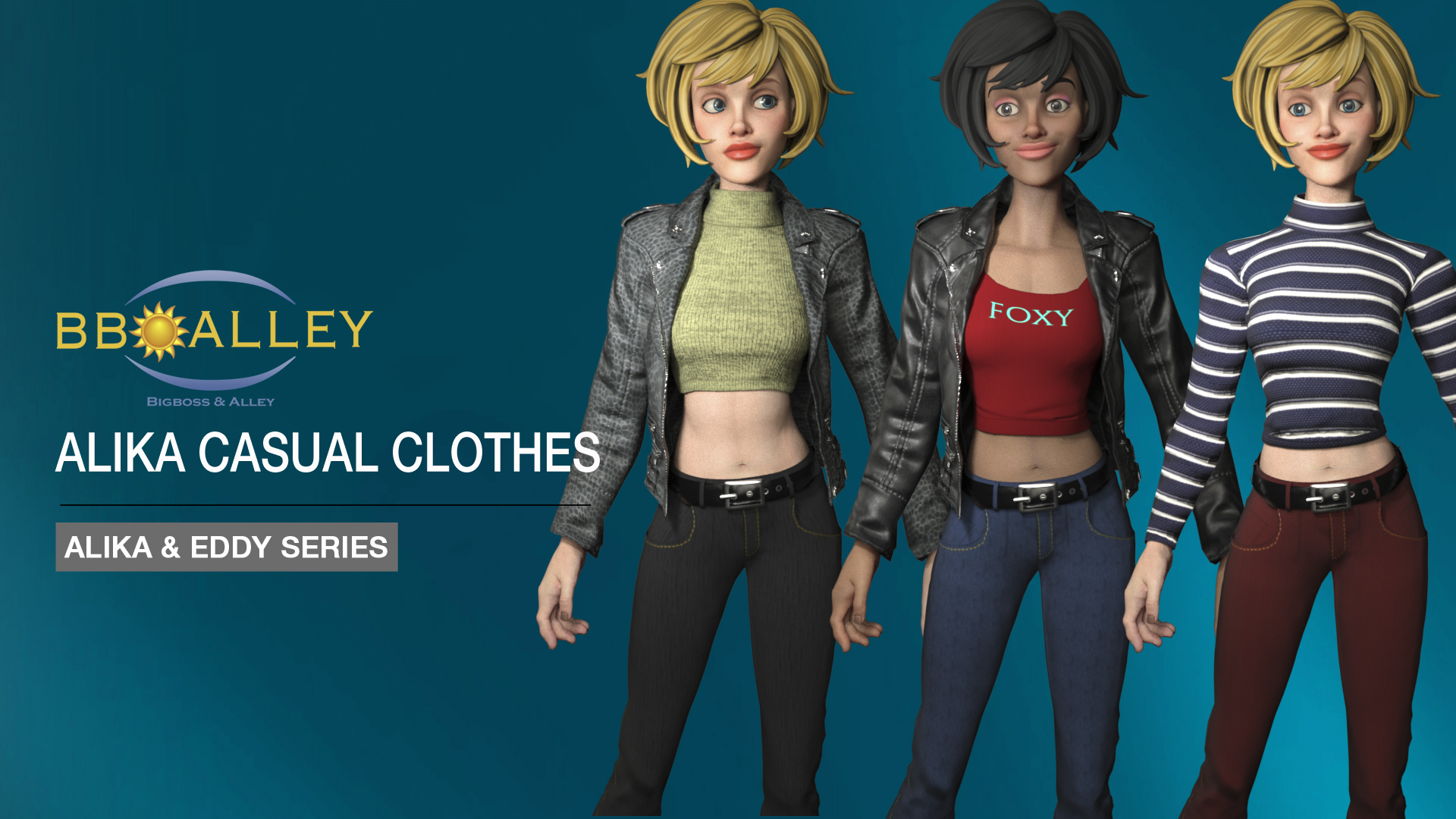 Alika Casual - Character Creator/Outfit - Reallusion Content Store