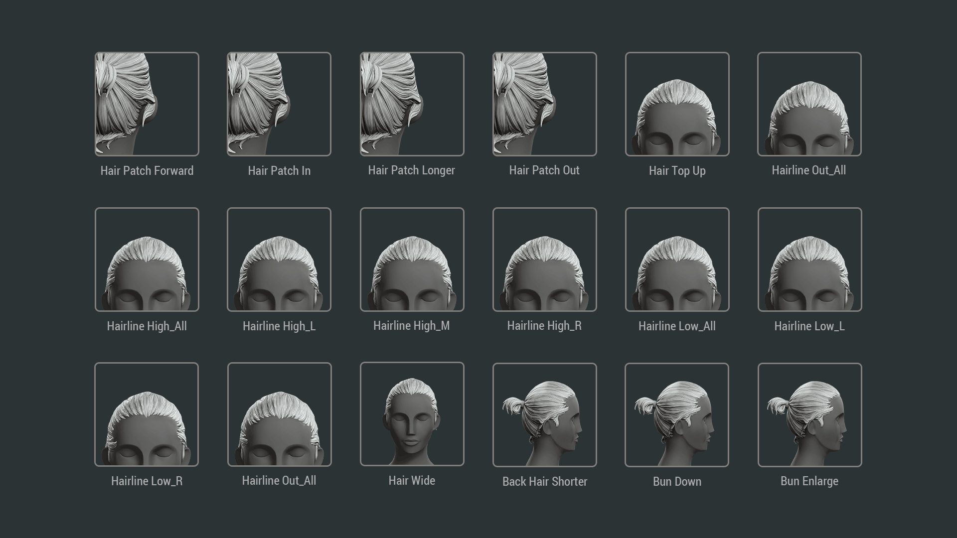 Lite Hair Male Vol. 1 - Character Creator/Hair - Reallusion Content Store