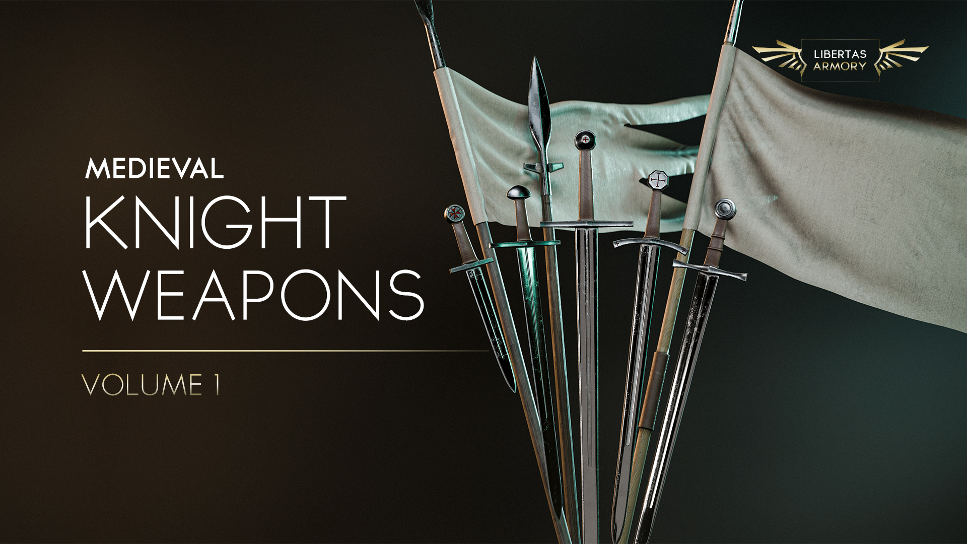 Medieval Knight Weapons - Vol 1 - Character Creator/Accessory ...