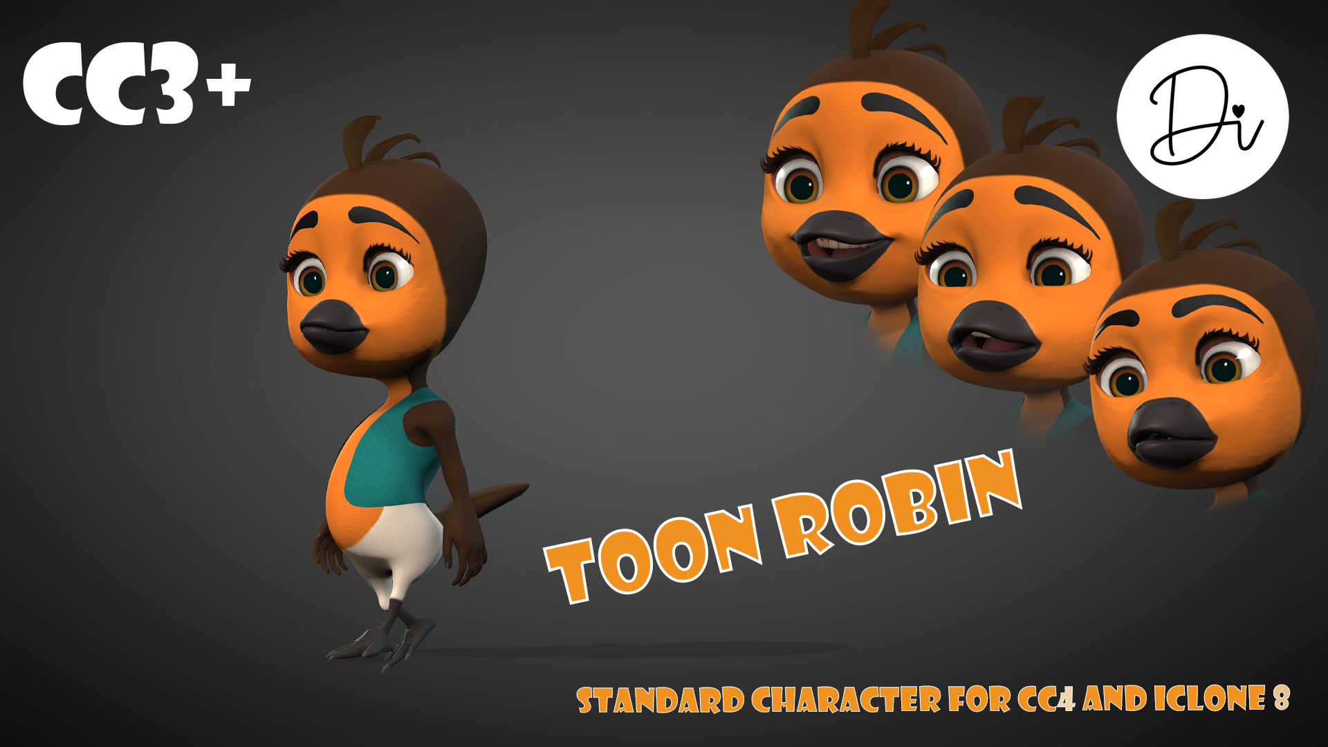Toon Robin - Character Creator/Actor - Reallusion Content Store