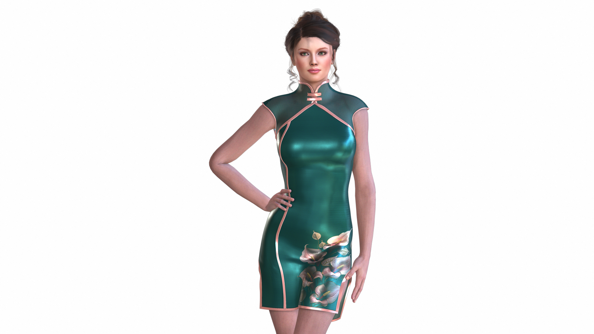 Asian Dresses - Character Creator/Outfit - Reallusion Content Store
