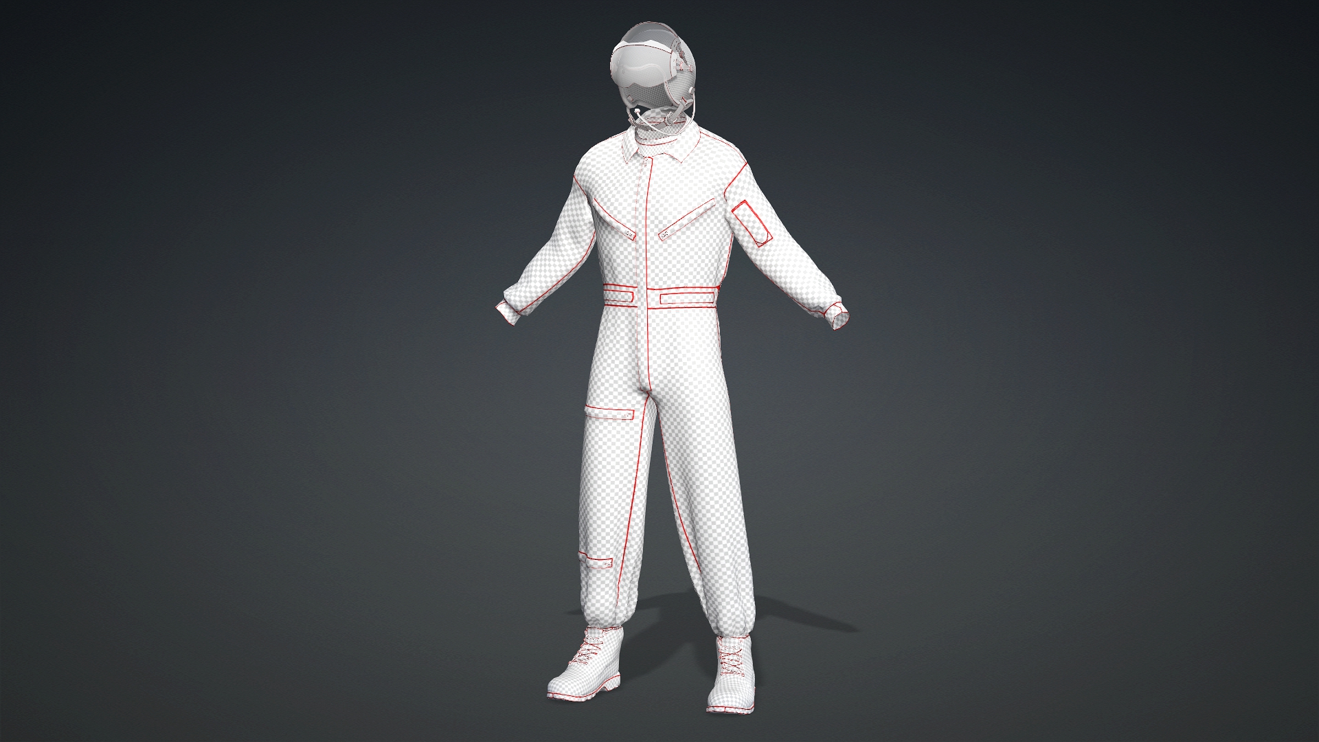 Kevin Flight Suit - Character Creator/Outfit - Reallusion Content Store