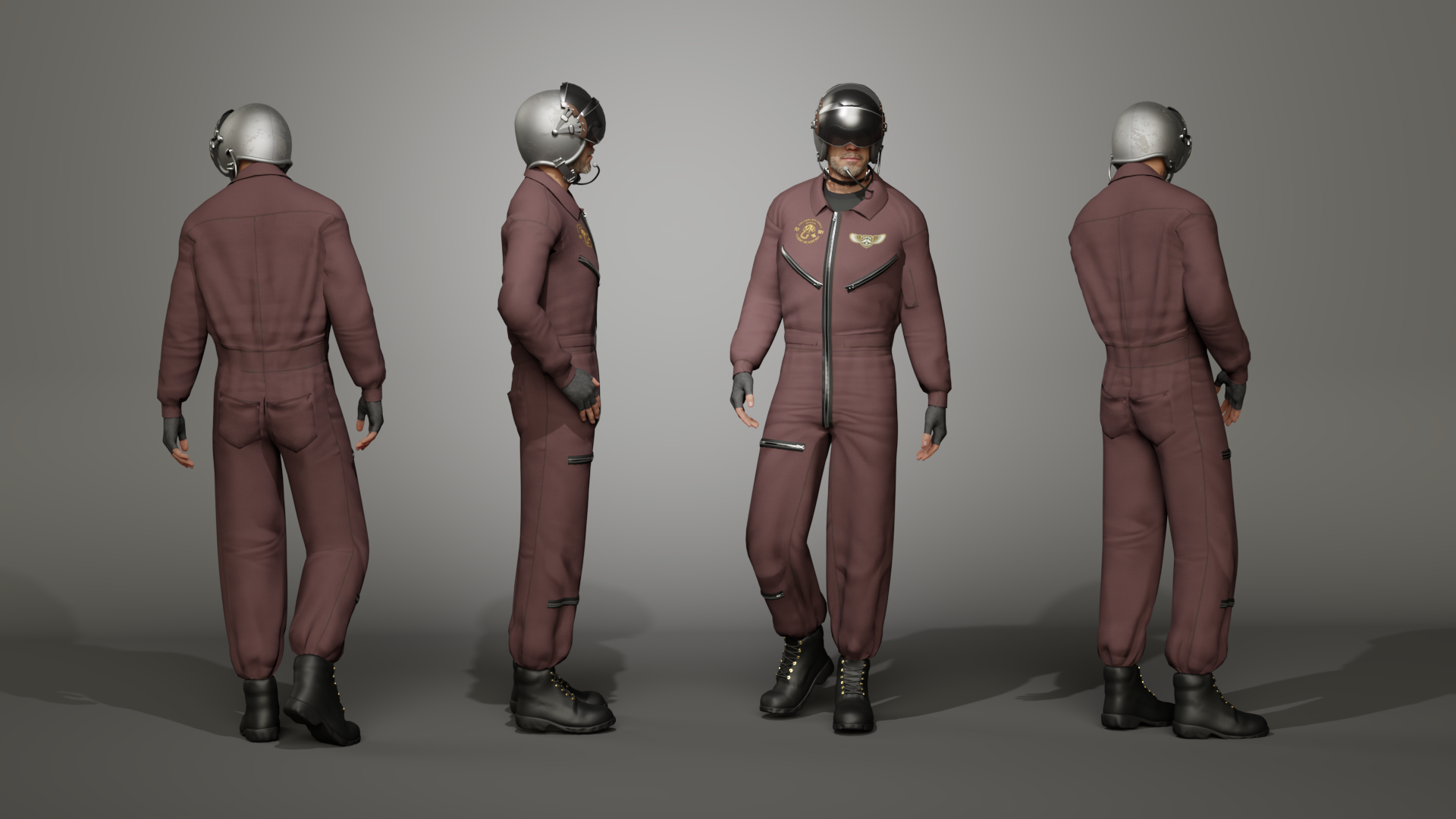 Kevin Flight Suit - Character Creator/Outfit - Reallusion Content Store