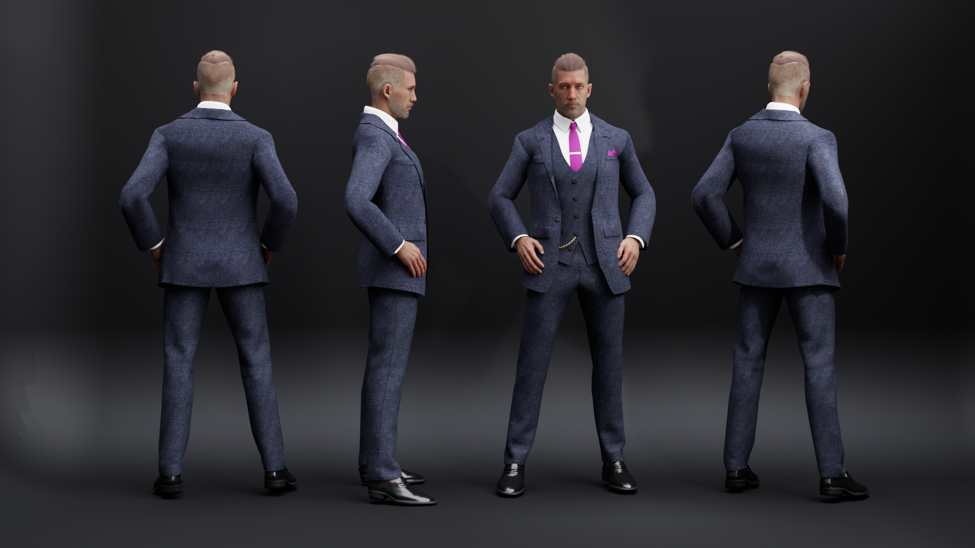 Kevin Corporate Suit - Character Creator/Outfit - Reallusion Content Store
