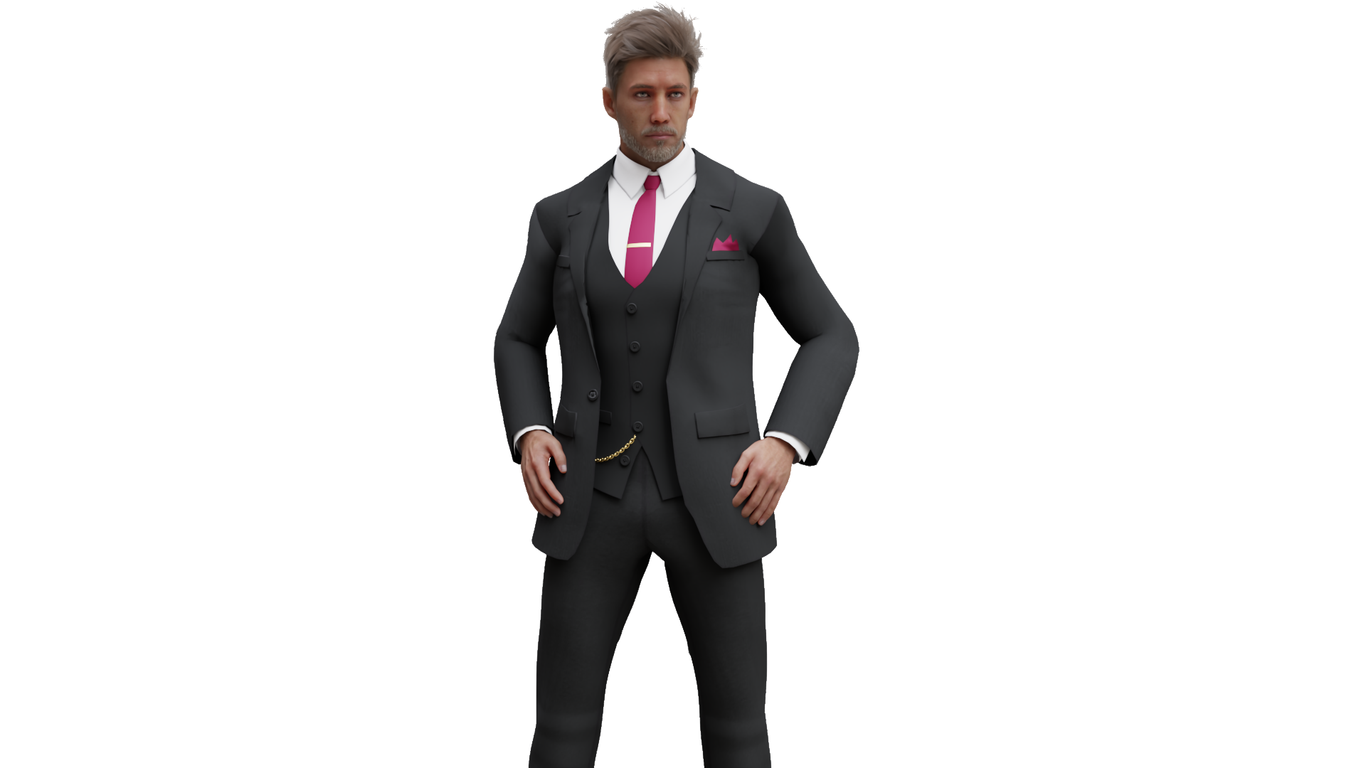 Kevin Corporate Suit - Character Creator/Outfit - Reallusion Content Store