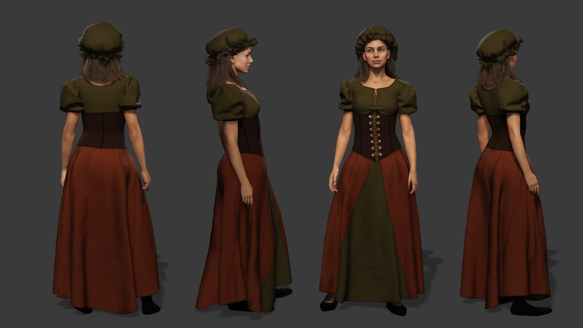 Camila Medieval - Character Creator/Outfit - Reallusion Content Store