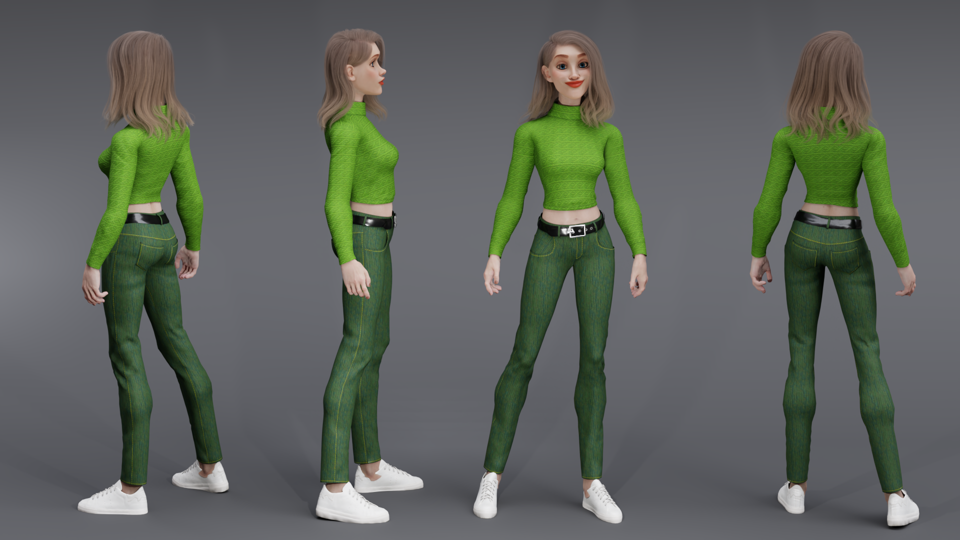 Alika Casual Jeans - Character Creator/Outfit - Reallusion Content Store