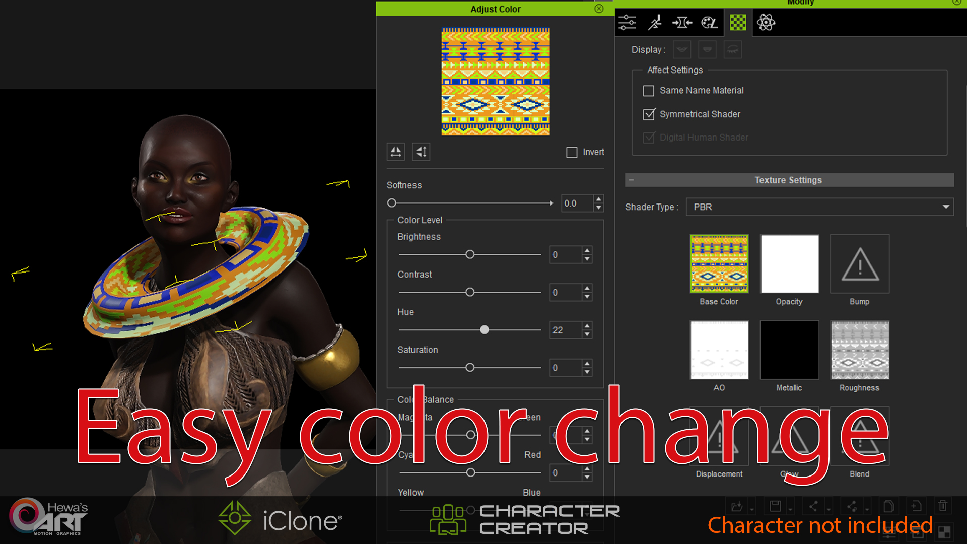 Neck Ring Necklace - Character Creator/Accessory - Reallusion Content Store