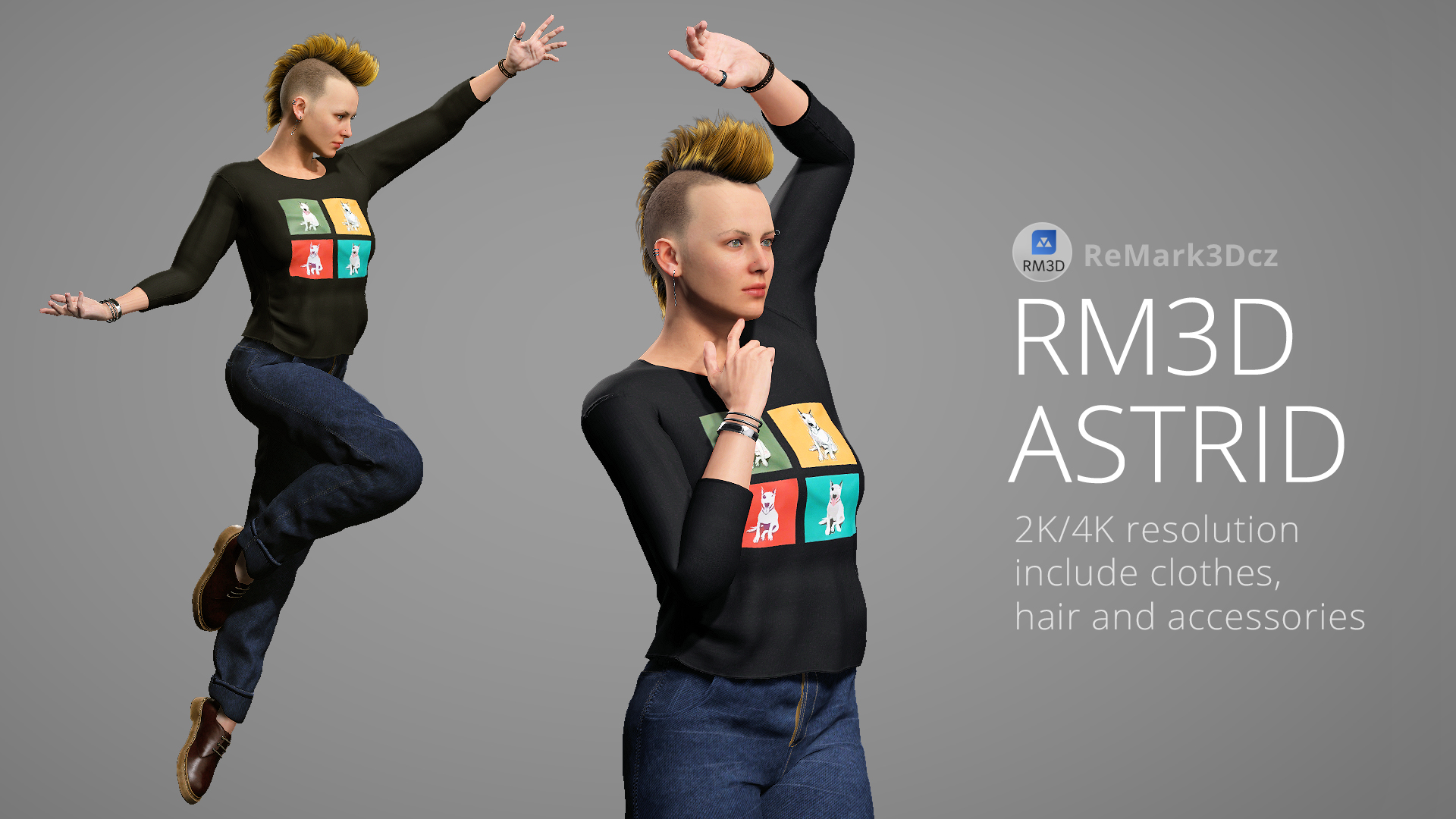 RM3D Astrid - Character Creator/Actor - Reallusion Content Store