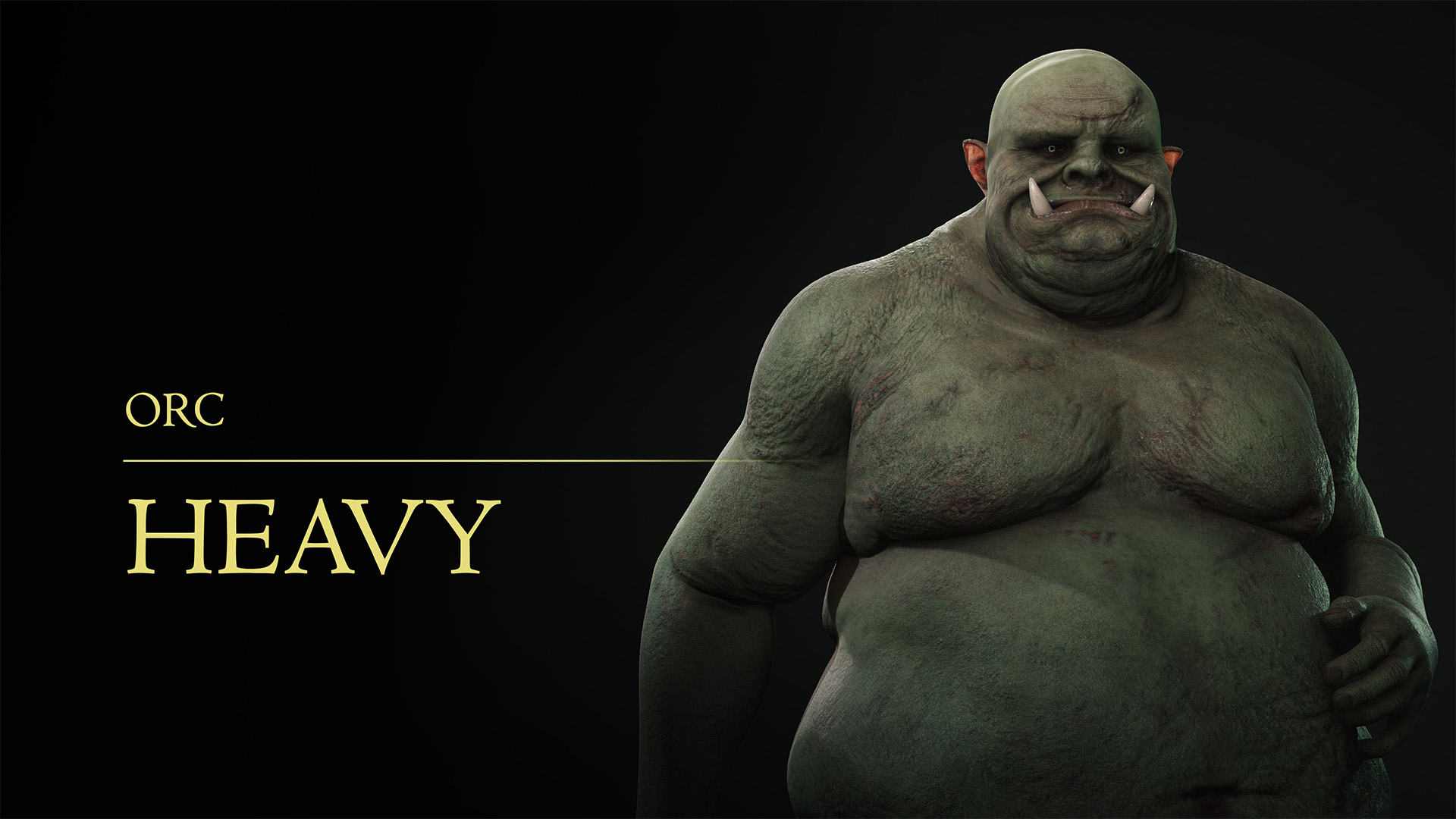 Orc Heavy - Character Creator/Actor - Reallusion Content Store