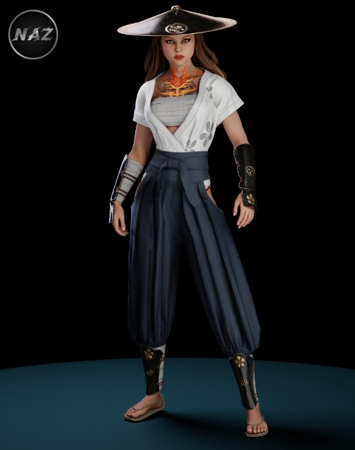 Samurai Bundle - Character Creator/Combo (Multiple-PID) - Reallusion ...