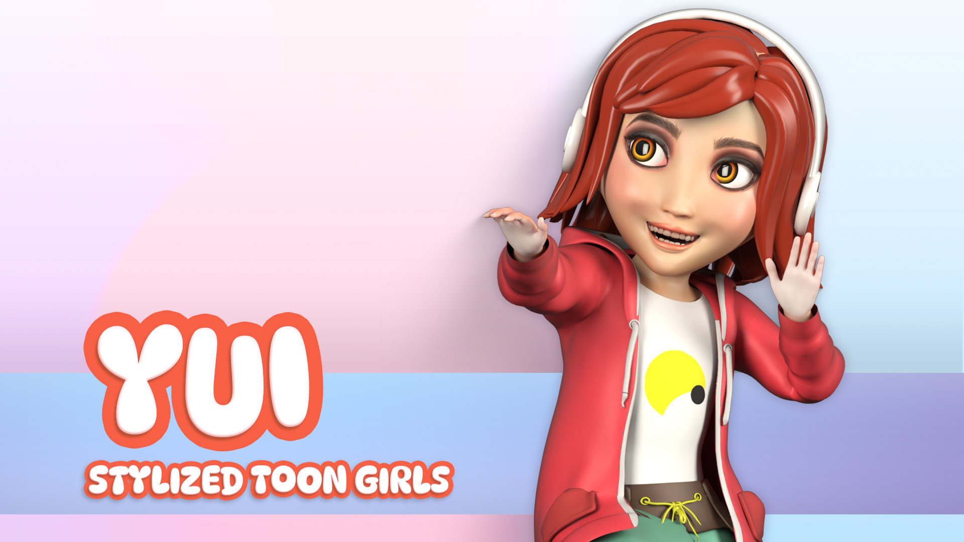 Stylized Toon Girls - Yui - Character Creator/Actor - Reallusion ...