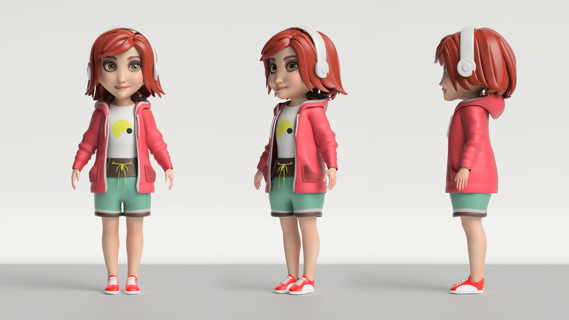 Stylized Toon Girls - Yui - Character Creator/Actor - Reallusion ...