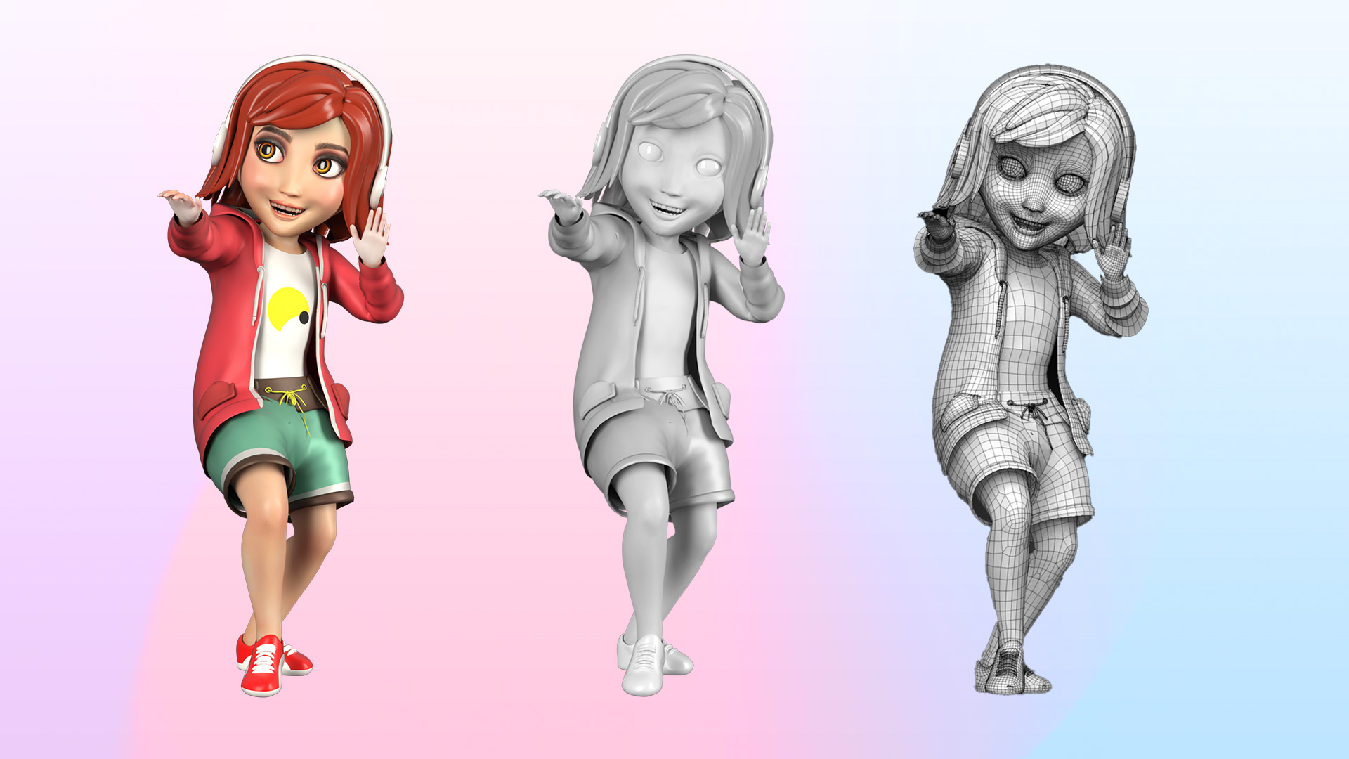Stylized Toon Girls - Yui - Character Creator/Actor - Reallusion ...