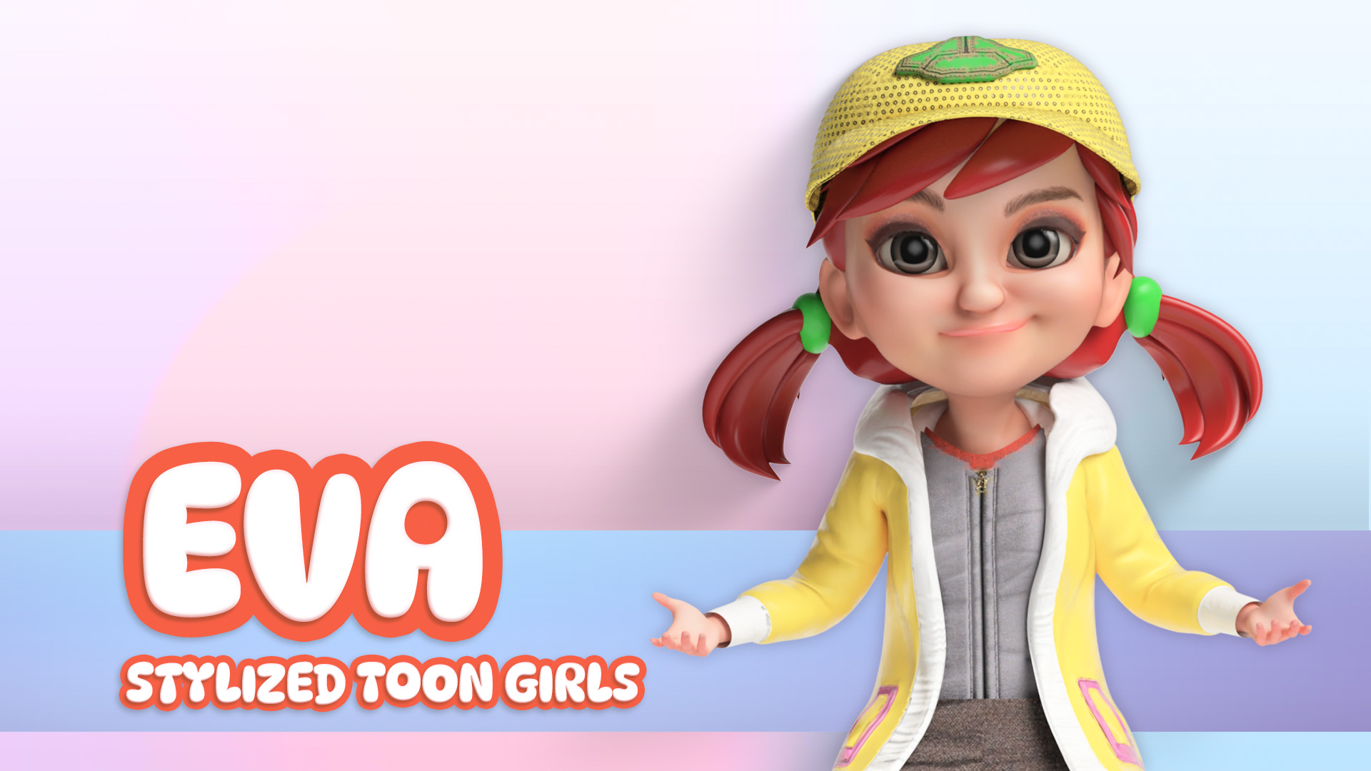 Stylized Toon Girls - Eva - Character Creator/Actor - Reallusion ...