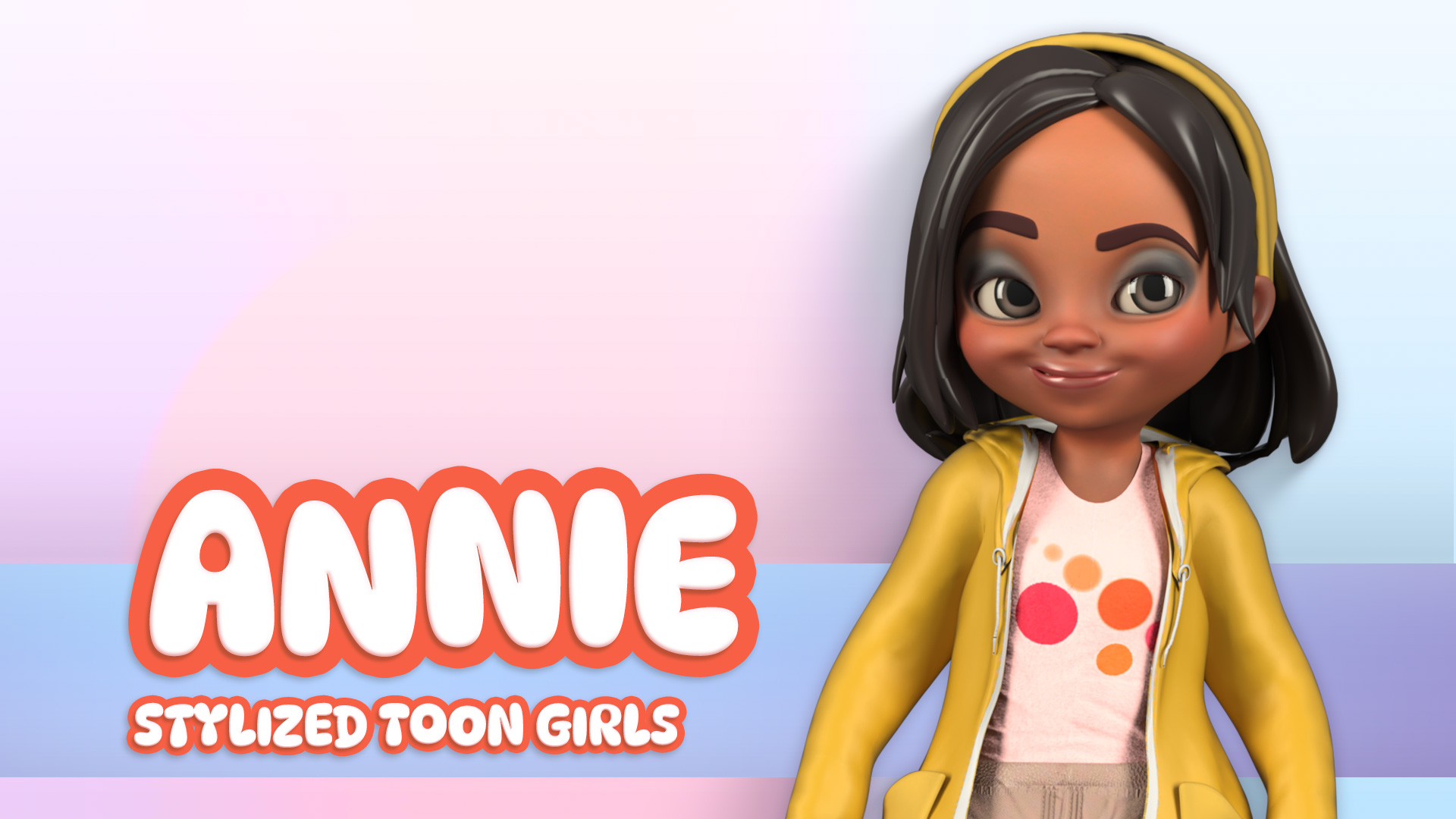 Stylized Toon Girls - Annie - Character Creator/Actor - Reallusion ...
