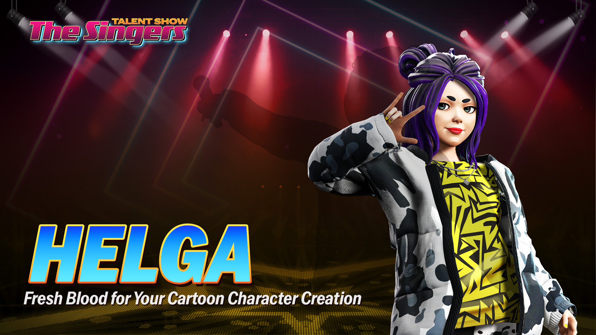 The Singers - HELGA - Character Creator/Actor - Reallusion Content Store