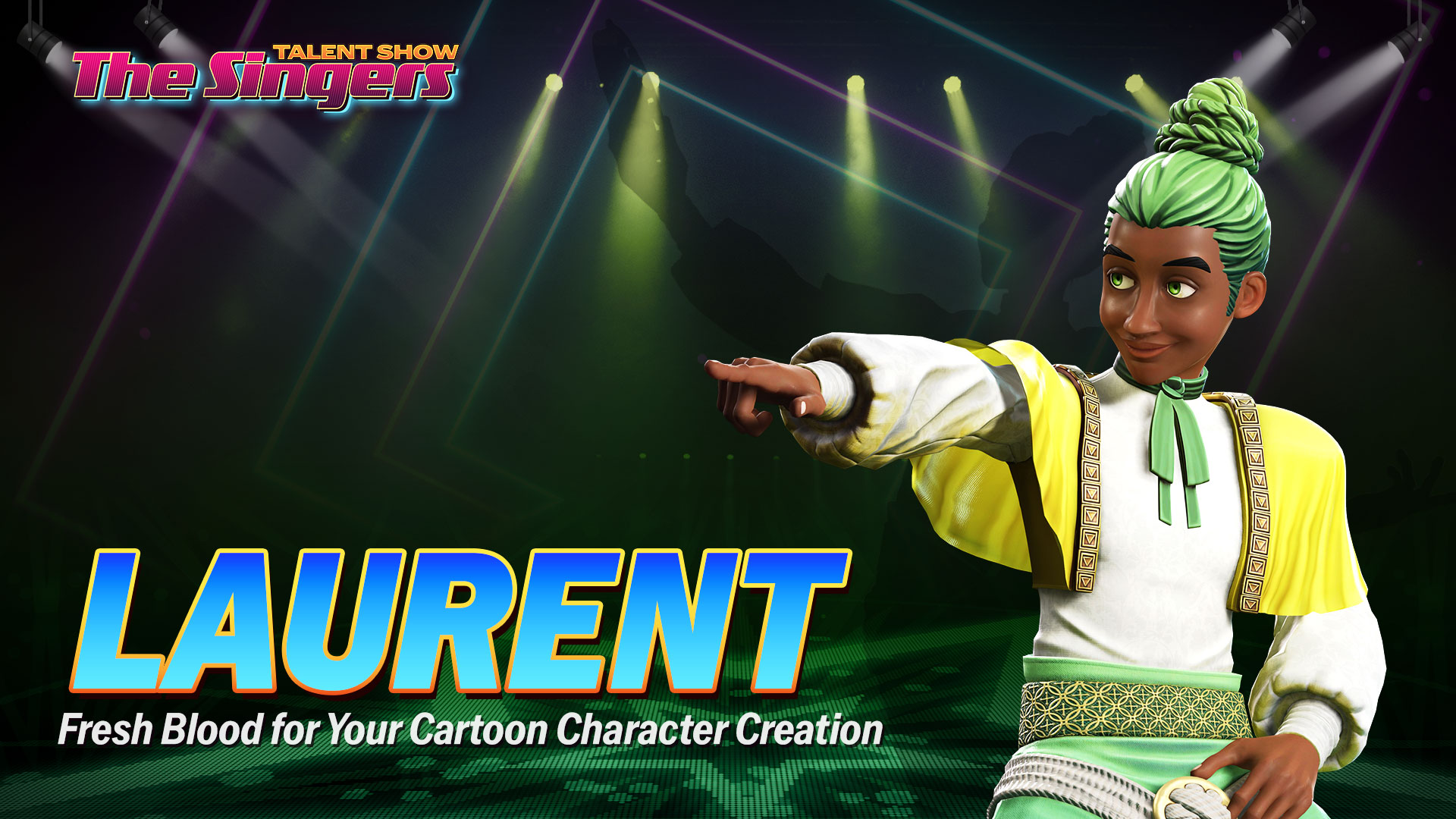 The Singers - LAURENT - Character Creator/Actor - Reallusion Content Store