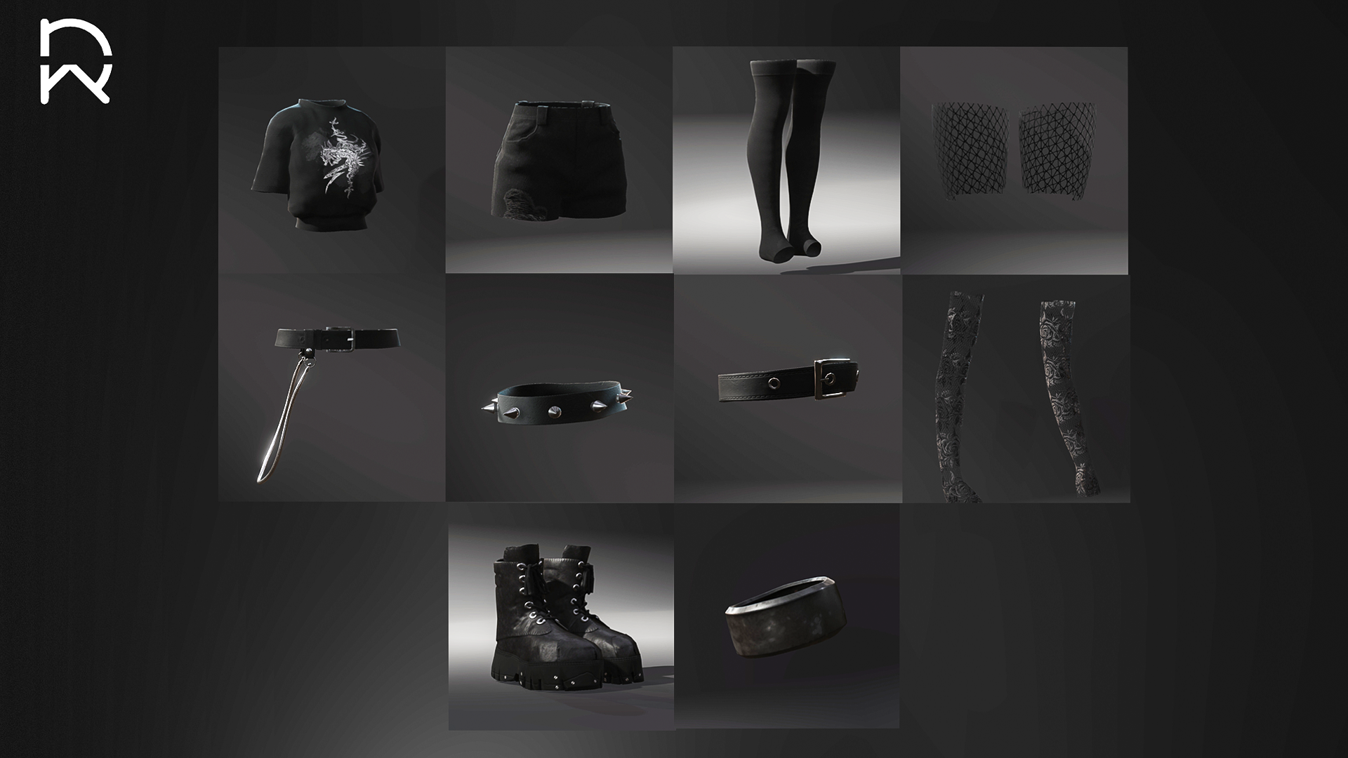 Aurora - Goth - Character Creator/Actor - Reallusion Content Store